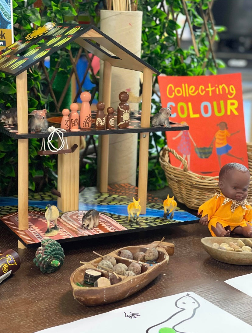 5. Aboriginal Peg Dolls - Symbols – Barka Arts